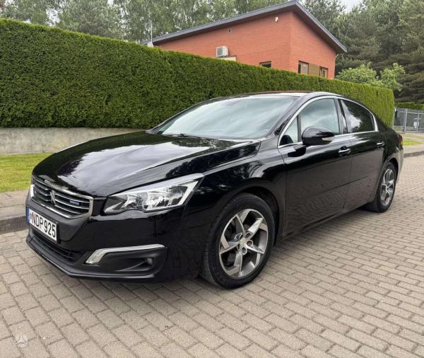 Melns Peugeot 508 2015 Viļņa, ar dzinēja tilpumu 2.00 L un nobraukumu 350 tūkst. km par 4950 €, foto 2 vietnē AUTOMOTO.COM.LV