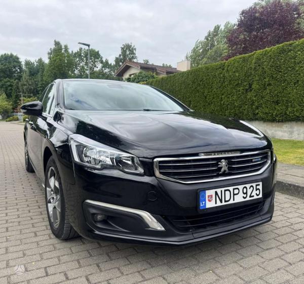 Melns Peugeot 508 2015 Viļņa, ar dzinēja tilpumu 2.00 L un nobraukumu 350 tūkst. km par 4950 €, foto 4 vietnē AUTOMOTO.COM.LV