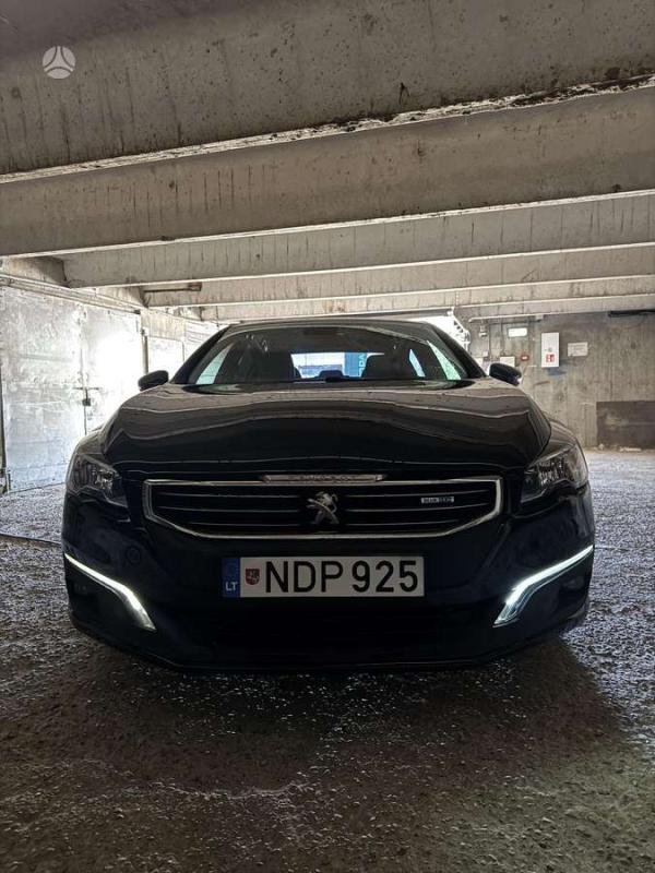 Melns Peugeot 508 2015 Viļņa, ar dzinēja tilpumu 2.00 L un nobraukumu 350 tūkst. km par 4950 €, foto 5 vietnē AUTOMOTO.COM.LV