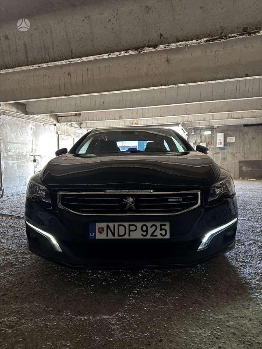 Melns Peugeot 508 2015 Viļņa, ar dzinēja tilpumu 2.00 L un nobraukumu 350 tūkst. km par 4950 €, foto 6 vietnē AUTOMOTO.COM.LV