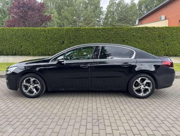 Melns Peugeot 508 2015 Viļņa, ar dzinēja tilpumu 2.00 L un nobraukumu 350 tūkst. km par 4950 €, foto 10 vietnē AUTOMOTO.COM.LV