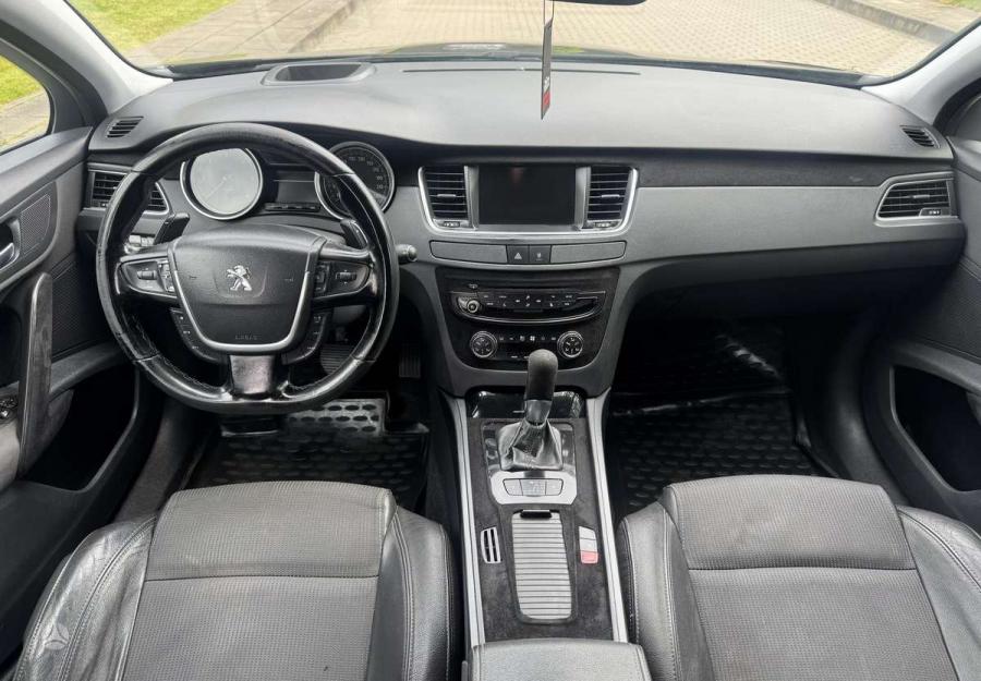 Melns Peugeot 508 2015 Viļņa, ar dzinēja tilpumu 2.00 L un nobraukumu 350 tūkst. km par 4950 €, foto 13 vietnē AUTOMOTO.COM.LV
