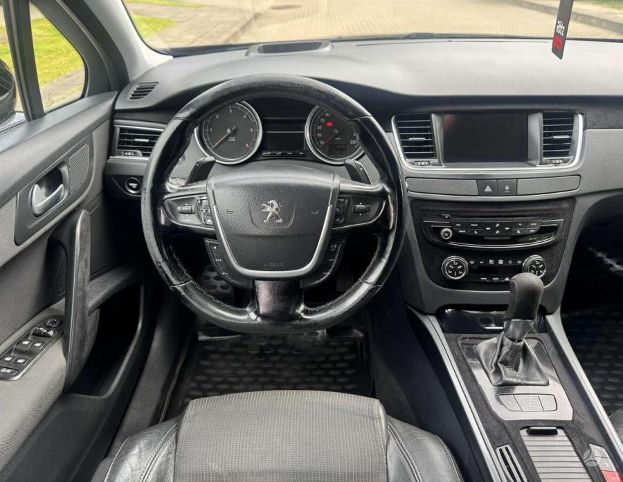 Melns Peugeot 508 2015 Viļņa, ar dzinēja tilpumu 2.00 L un nobraukumu 350 tūkst. km par 4950 €, foto 14 vietnē AUTOMOTO.COM.LV