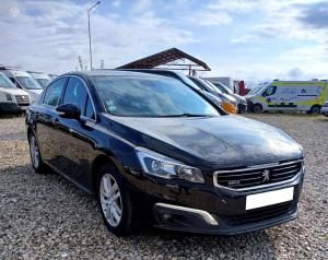 Black Peugeot 508 2015 in Taurage, with an engine capacity of 1.60 L and mileage of 224 thousand km for 5150 €, photo  on AUTOMOTO.COM.LV