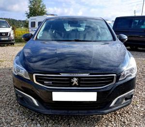 Black Peugeot 508 2015 in Taurage, with an engine capacity of 1.60 L and mileage of 224 thousand km for 5150 €, photo 4 on AUTOMOTO.COM.LV
