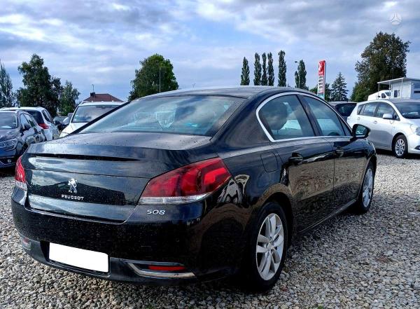 Melns Peugeot 508 2015 Tauragė, ar dzinēja tilpumu 1.60 L un nobraukumu 224 tūkst. km par 5150 €, foto 4 vietnē AUTOMOTO.COM.LV