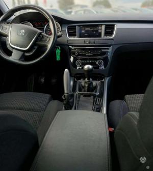 Black Peugeot 508 2015 in Taurage, with an engine capacity of 1.60 L and mileage of 224 thousand km for 5150 €, photo 11 on AUTOMOTO.COM.LV
