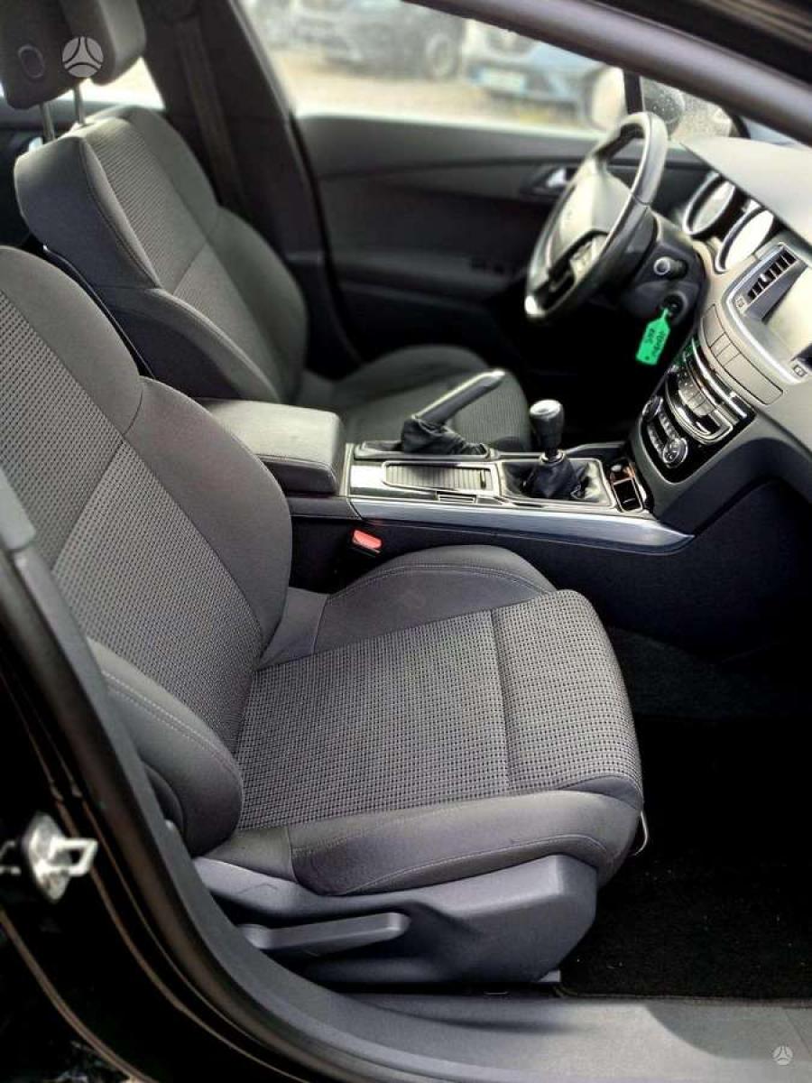 Black Peugeot 508 2015 in Taurage, with an engine capacity of 1.60 L and mileage of 224 thousand km for 5150 €, photo 12 on AUTOMOTO.COM.LV