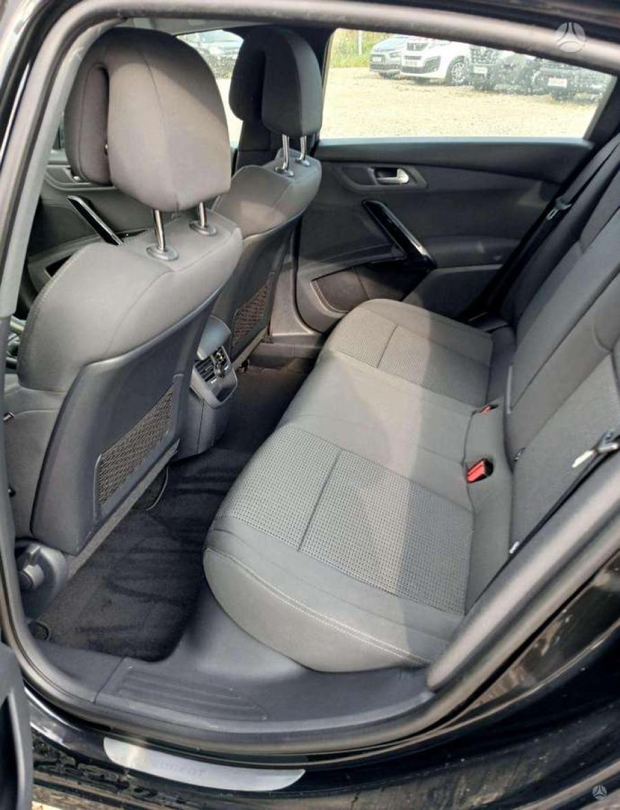 Black Peugeot 508 2015 in Taurage, with an engine capacity of 1.60 L and mileage of 224 thousand km for 5150 €, photo 13 on AUTOMOTO.COM.LV