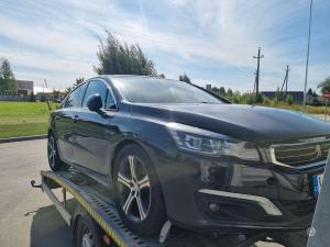 Melns Peugeot 508 2015 Tauragė, ar dzinēja tilpumu 2.00 L un nobraukumu 266 tūkst. km par 2600 €, foto  vietnē AUTOMOTO.COM.LV