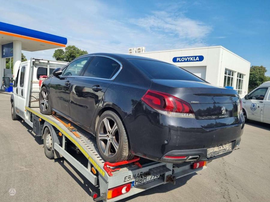 Melns Peugeot 508 2015 Tauragė, ar dzinēja tilpumu 2.00 L un nobraukumu 266 tūkst. km par 2600 €, foto 5 vietnē AUTOMOTO.COM.LV