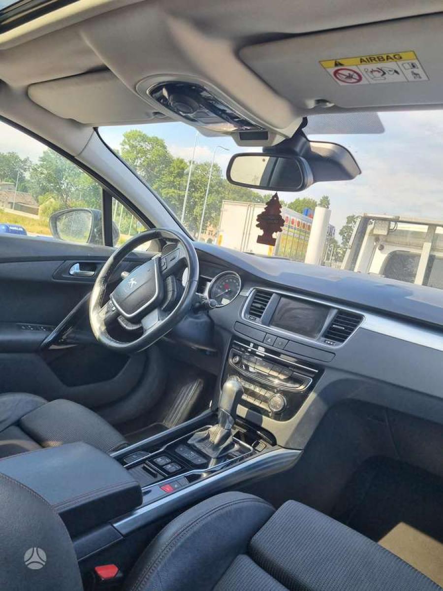 Melns Peugeot 508 2015 Tauragė, ar dzinēja tilpumu 2.00 L un nobraukumu 266 tūkst. km par 2600 €, foto 11 vietnē AUTOMOTO.COM.LV