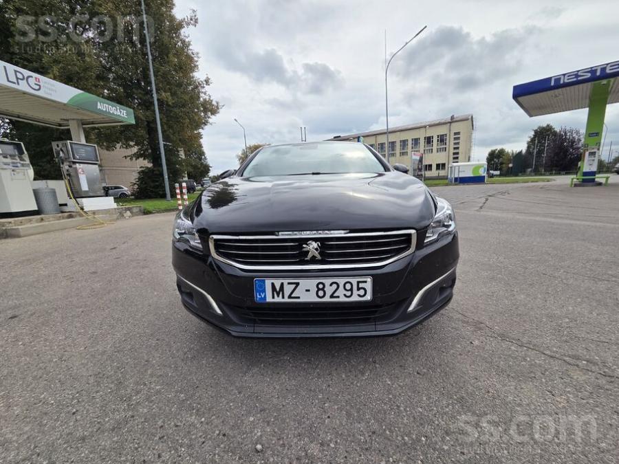 Melns Peugeot 508 2015 Daugavpils, ar dzinēja tilpumu 2.00 L un nobraukumu 173 tūkst. km par 7900 €, foto 1 vietnē AUTOMOTO.COM.LV