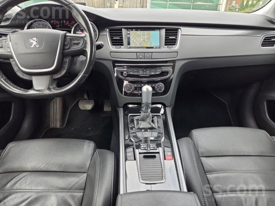 Melns Peugeot 508 2015 Daugavpils, ar dzinēja tilpumu 2.00 L un nobraukumu 173 tūkst. km par 7900 €, foto 14 vietnē AUTOMOTO.COM.LV