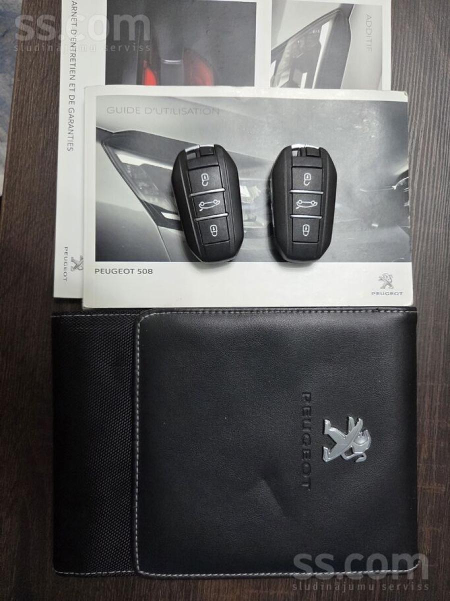 Melns Peugeot 508 2015 Daugavpils, ar dzinēja tilpumu 2.00 L un nobraukumu 173 tūkst. km par 7900 €, foto 20 vietnē AUTOMOTO.COM.LV