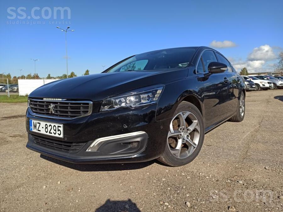 Melns Peugeot 508 2015 Daugavpils, ar dzinēja tilpumu 2.00 L un nobraukumu 0 tūkst. km par 7750 €, foto 3 vietnē AUTOMOTO.COM.LV
