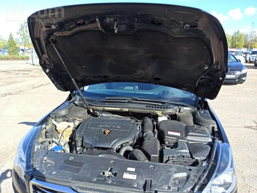 Melns Peugeot 508 2015 Daugavpils, ar dzinēja tilpumu 2.00 L un nobraukumu 0 tūkst. km par 7750 €, foto 15 vietnē AUTOMOTO.COM.LV