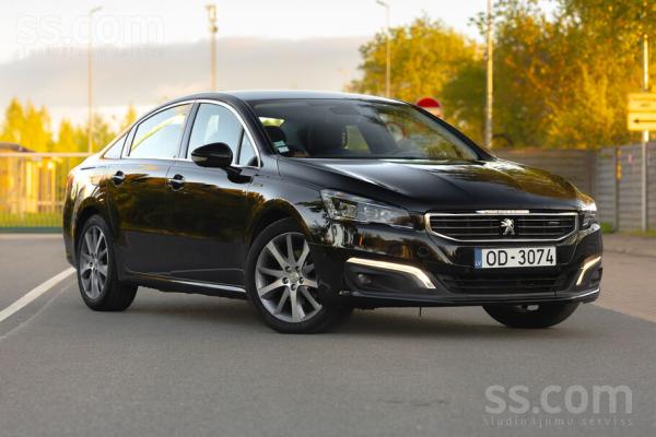 Melns Peugeot 508 2016 Jelgava, ar dzinēja tilpumu 2.00 L un nobraukumu 0 tūkst. km par 7990 €, foto 4 vietnē AUTOMOTO.COM.LV