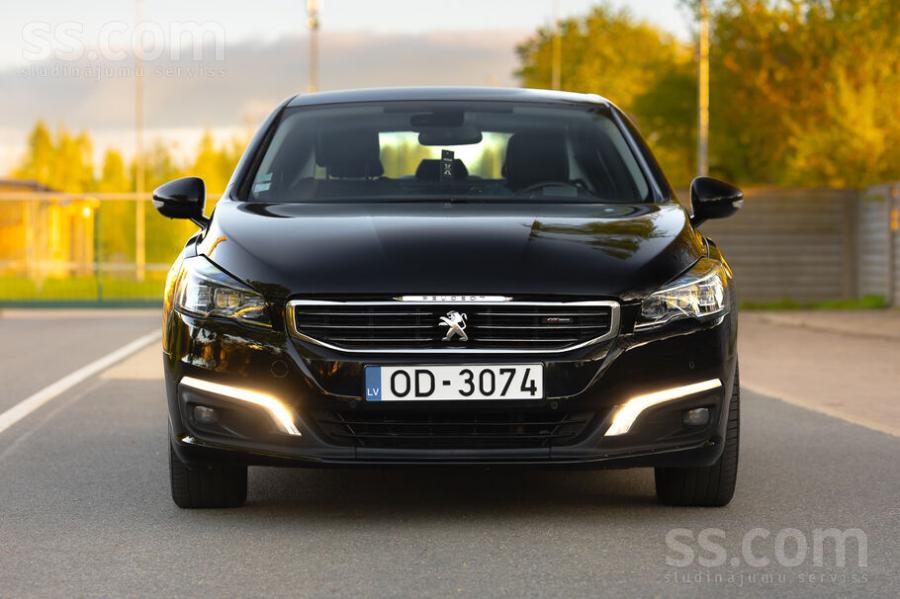 Melns Peugeot 508 2016 Jelgava, ar dzinēja tilpumu 2.00 L un nobraukumu 0 tūkst. km par 7990 €, foto 5 vietnē AUTOMOTO.COM.LV