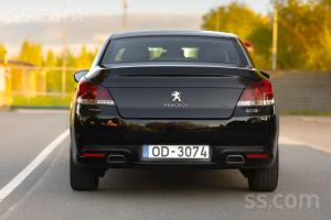 Melns Peugeot 508 2016 Jelgava, ar dzinēja tilpumu 2.00 L un nobraukumu 0 tūkst. km par 7990 €, foto 6 vietnē AUTOMOTO.COM.LV