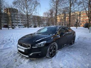 Melns Peugeot 508 2016 Viļņa, ar dzinēja tilpumu 2.00 L un nobraukumu 265 tūkst. km par 4600 €, foto  vietnē AUTOMOTO.COM.LV