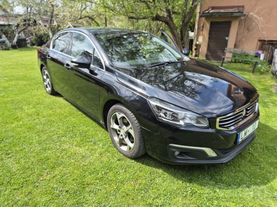 Melns Peugeot 508 2016 Rīga, ar dzinēja tilpumu 1.60 L un nobraukumu 173 tūkst. km par 6600 €, foto 1 vietnē AUTOMOTO.COM.LV