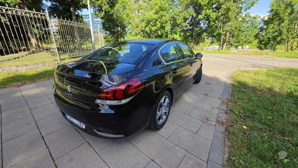 Черный Пежо 508 2016 в Вильнюс, объемом двигателя 1.56 л и пробегом 120 тыс. км за 6500 €, фото 5 на AUTOMOTO.COM.LV