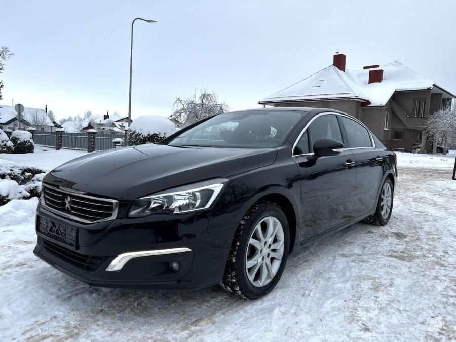 Melns Peugeot 508 2017 Ukmergė, ar dzinēja tilpumu 1.56 L un nobraukumu 191 tūkst. km par 5950 €, foto 1 vietnē AUTOMOTO.COM.LV