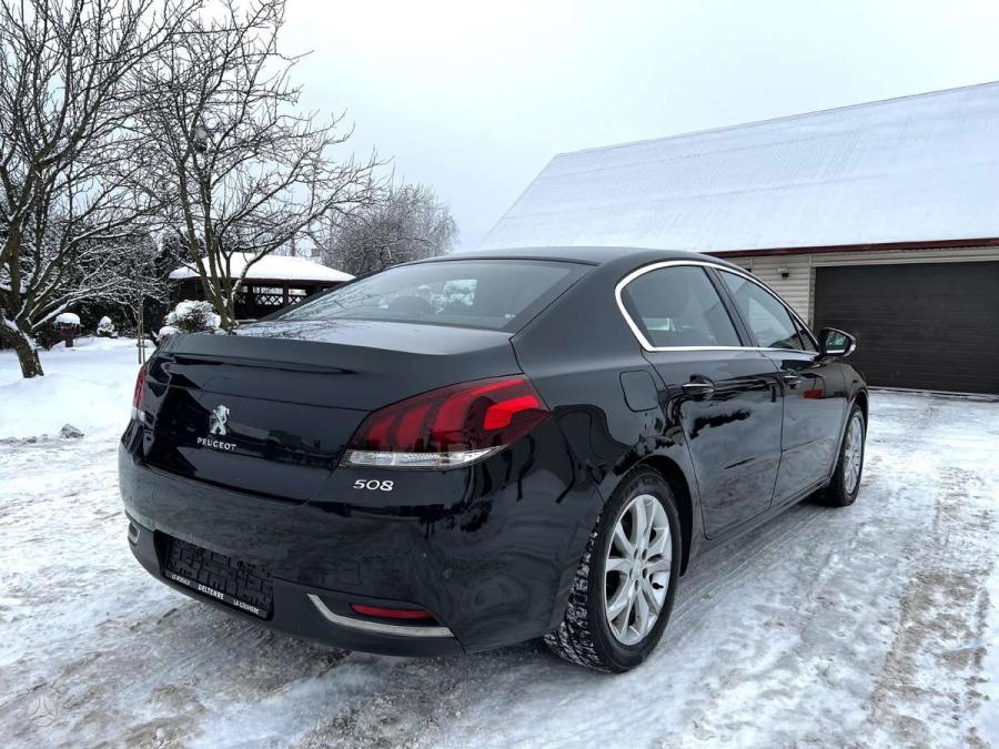 Melns Peugeot 508 2017 Ukmergė, ar dzinēja tilpumu 1.56 L un nobraukumu 191 tūkst. km par 5950 €, foto 3 vietnē AUTOMOTO.COM.LV