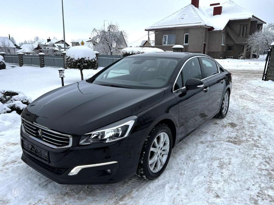 Melns Peugeot 508 2017 Ukmergė, ar dzinēja tilpumu 1.56 L un nobraukumu 191 tūkst. km par 5950 €, foto 7 vietnē AUTOMOTO.COM.LV