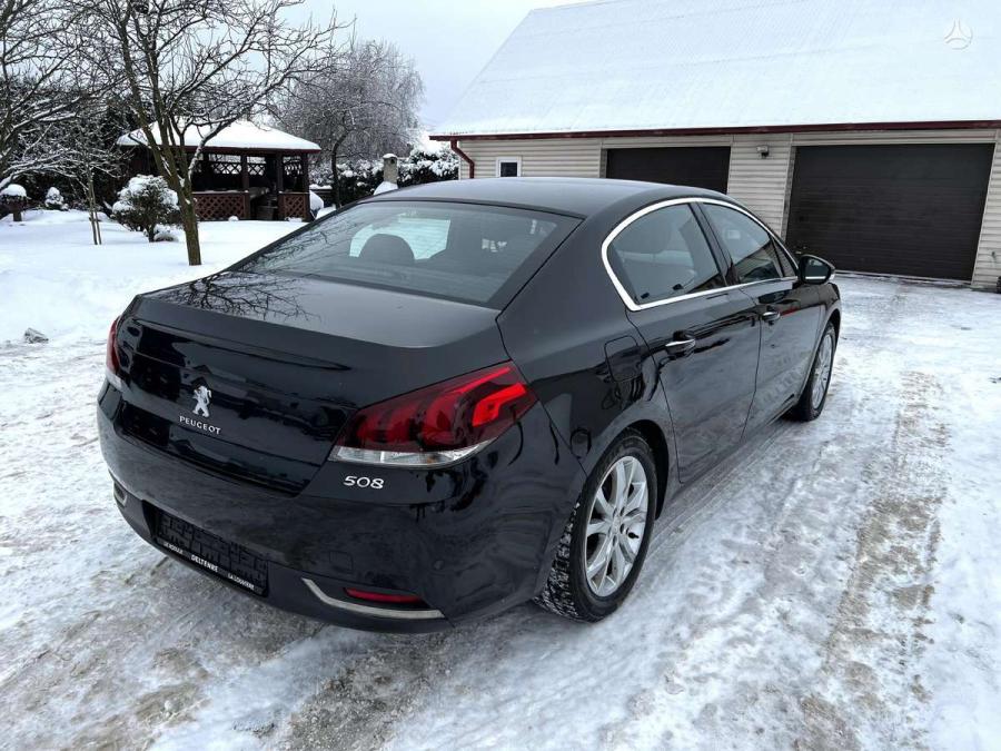 Melns Peugeot 508 2017 Ukmergė, ar dzinēja tilpumu 1.56 L un nobraukumu 191 tūkst. km par 5950 €, foto 9 vietnē AUTOMOTO.COM.LV