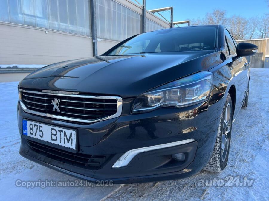 Melns Peugeot 508 2017 Narva, ar dzinēja tilpumu 2.00 L un nobraukumu 212 tūkst. km par 6999 €, foto 1 vietnē AUTOMOTO.COM.LV