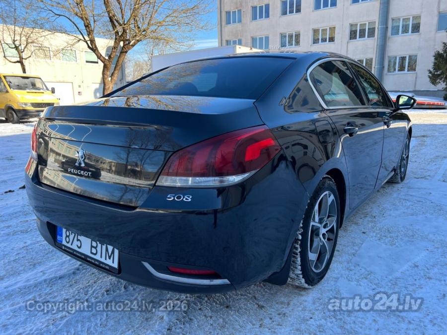 Melns Peugeot 508 2017 Narva, ar dzinēja tilpumu 2.00 L un nobraukumu 212 tūkst. km par 6999 €, foto 15 vietnē AUTOMOTO.COM.LV
