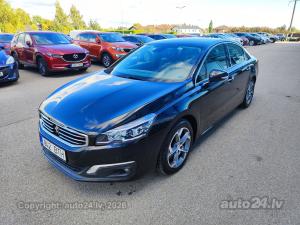 Black Peugeot 508 2017 in Tartu, with an engine capacity of 2.00 L and mileage of 129 thousand km for 12990 €, photo  on AUTOMOTO.COM.LV