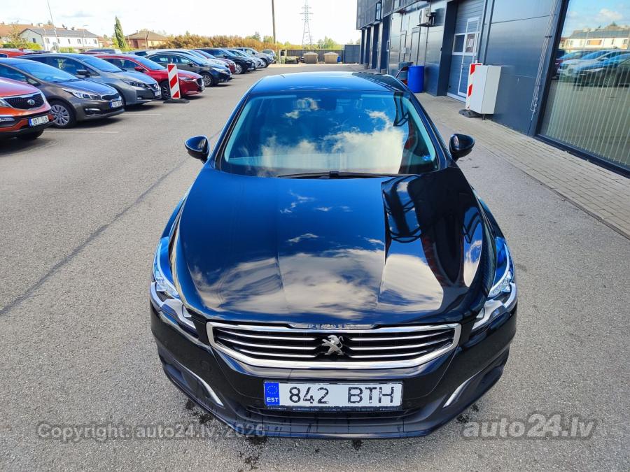 Black Peugeot 508 2017 in Tartu, with an engine capacity of 2.00 L and mileage of 129 thousand km for 12990 €, photo 3 on AUTOMOTO.COM.LV