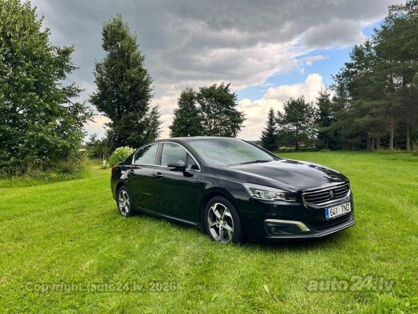 Black Peugeot 508 2018 in Tartu, with an engine capacity of 2.00 L and mileage of 240 thousand km for 9400 €, photo 1 on AUTOMOTO.COM.LV