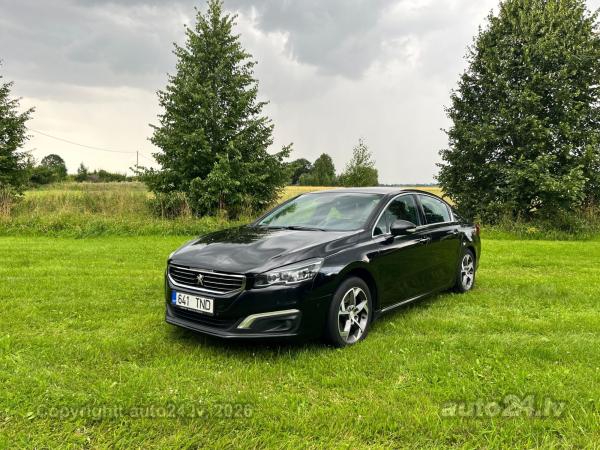 Black Peugeot 508 2018 in Tartu, with an engine capacity of 2.00 L and mileage of 240 thousand km for 9400 €, photo 3 on AUTOMOTO.COM.LV