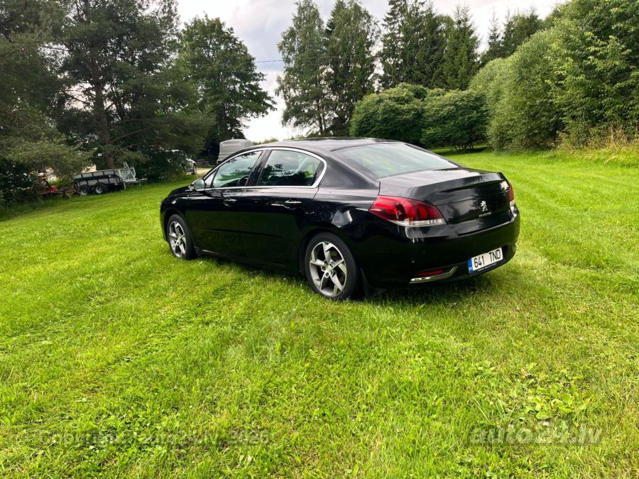 Black Peugeot 508 2018 in Tartu, with an engine capacity of 2.00 L and mileage of 240 thousand km for 9400 €, photo 5 on AUTOMOTO.COM.LV