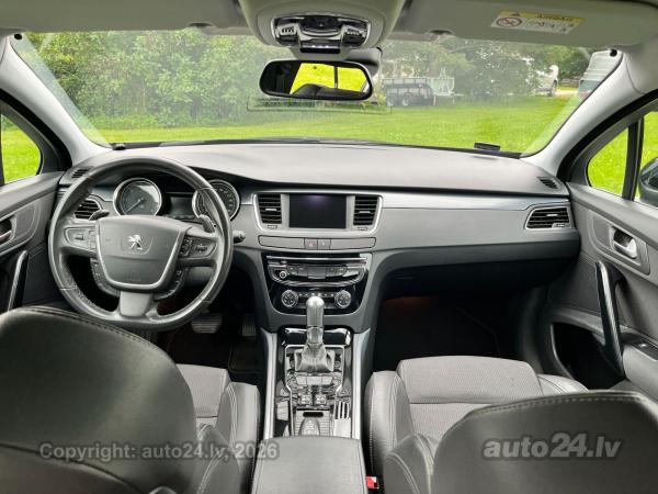 Black Peugeot 508 2018 in Tartu, with an engine capacity of 2.00 L and mileage of 240 thousand km for 9400 €, photo 6 on AUTOMOTO.COM.LV