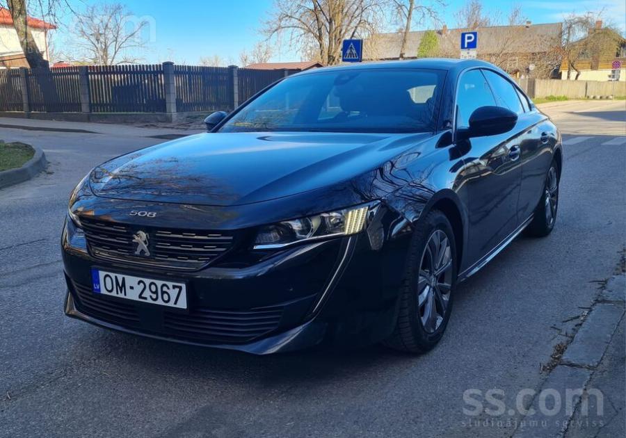 Черный Пежо 508 2020 в Елгава, объемом двигателя 1.50 л и пробегом 0 тыс. км за 9990 €, фото 4 на AUTOMOTO.COM.LV