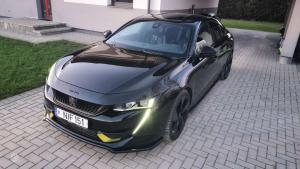Black Peugeot 508 2021 in Kaunas, with an engine capacity of 1.50 L and mileage of 93 thousand km for 17500 €, photo 2 on AUTOMOTO.COM.LV