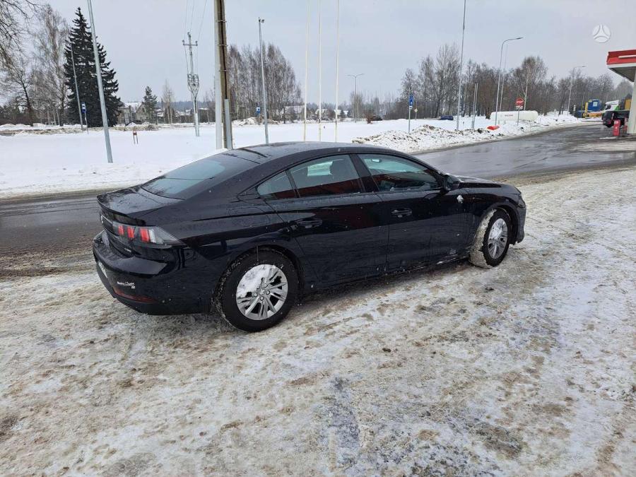 Black Peugeot 508 2022 in Taurage, with an engine capacity of 1.50 L and mileage of 218 thousand km for 11600 €, photo 3 on AUTOMOTO.COM.LV