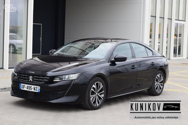Melns Peugeot 508 2022 Viļņa, ar dzinēja tilpumu 1.60 L un nobraukumu 36 tūkst. km par 17500 €, foto  vietnē AUTOMOTO.COM.LV