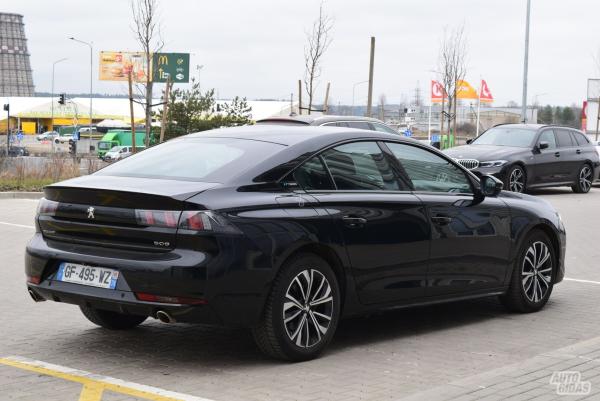 Melns Peugeot 508 2022 Viļņa, ar dzinēja tilpumu 1.60 L un nobraukumu 36 tūkst. km par 17500 €, foto 4 vietnē AUTOMOTO.COM.LV