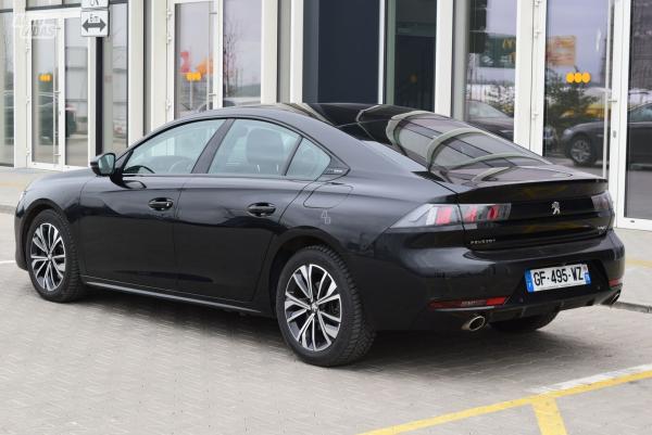 Melns Peugeot 508 2022 Viļņa, ar dzinēja tilpumu 1.60 L un nobraukumu 36 tūkst. km par 17500 €, foto 6 vietnē AUTOMOTO.COM.LV