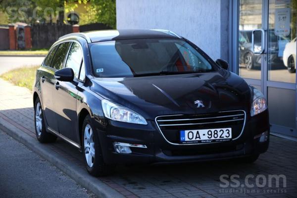 Black Peugeot 508 2011 in Riga, with an engine capacity of 1.60 L and mileage of 0 thousand km for 3495 €, photo 4 on AUTOMOTO.COM.LV