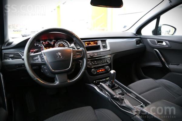 Black Peugeot 508 2011 in Riga, with an engine capacity of 1.60 L and mileage of 0 thousand km for 3495 €, photo 9 on AUTOMOTO.COM.LV