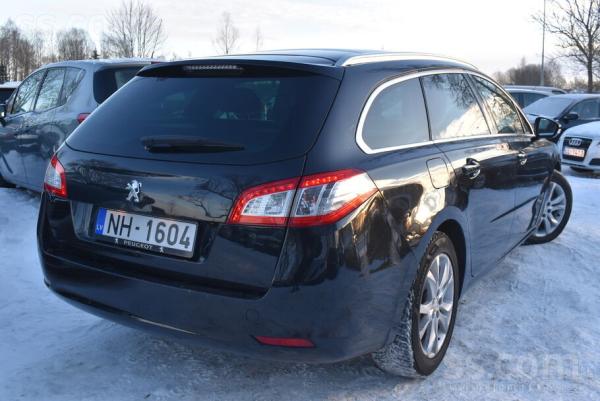 Black Peugeot 508 2011 in Kuldiga, with an engine capacity of 1.60 L and mileage of 0 thousand km for 4250 €, photo 2 on AUTOMOTO.COM.LV