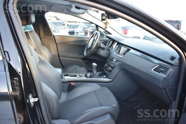 Black Peugeot 508 2011 in Kuldiga, with an engine capacity of 1.60 L and mileage of 0 thousand km for 4250 €, photo 5 on AUTOMOTO.COM.LV