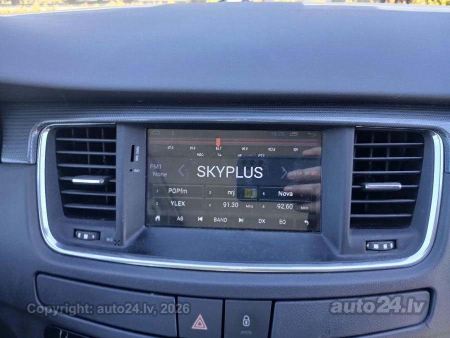 Melns Peugeot 508 2011 Tallina, ar dzinēja tilpumu 1.60 L un nobraukumu 348 tūkst. km par 2999 €, foto 15 vietnē AUTOMOTO.COM.LV